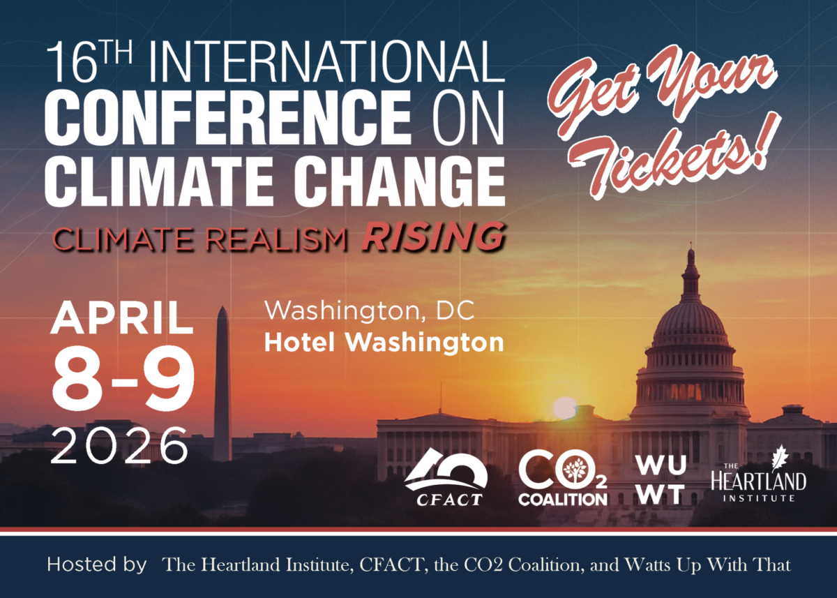 April 8-9, 2026: 16th International Conference on Climate Change - Clintel