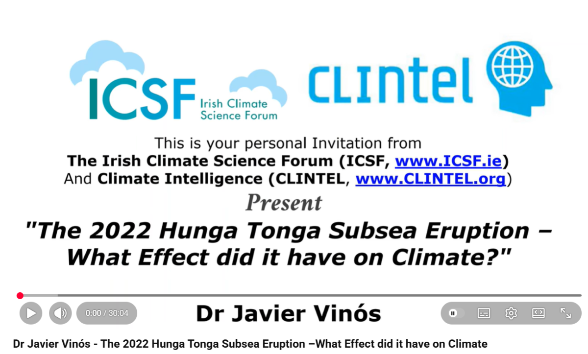 Hunga Tonga Eruption and Climate Impacts: Cause of the Global Anomalies?