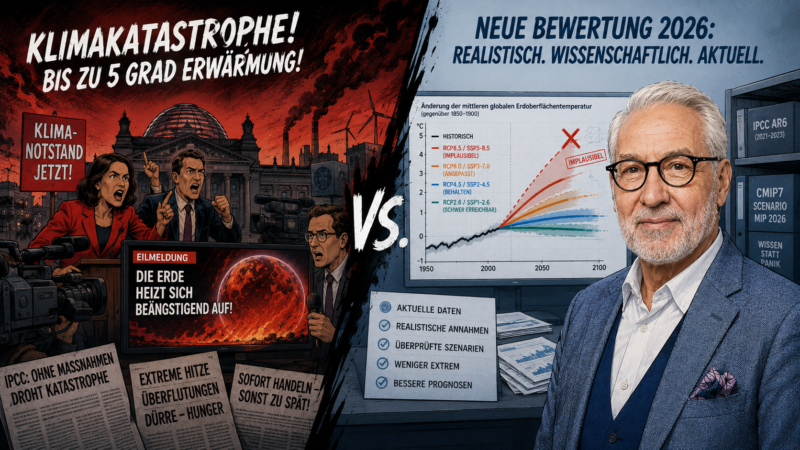 Réévaluation du GIEC de 2026 par Fritz Vahrenholt.
